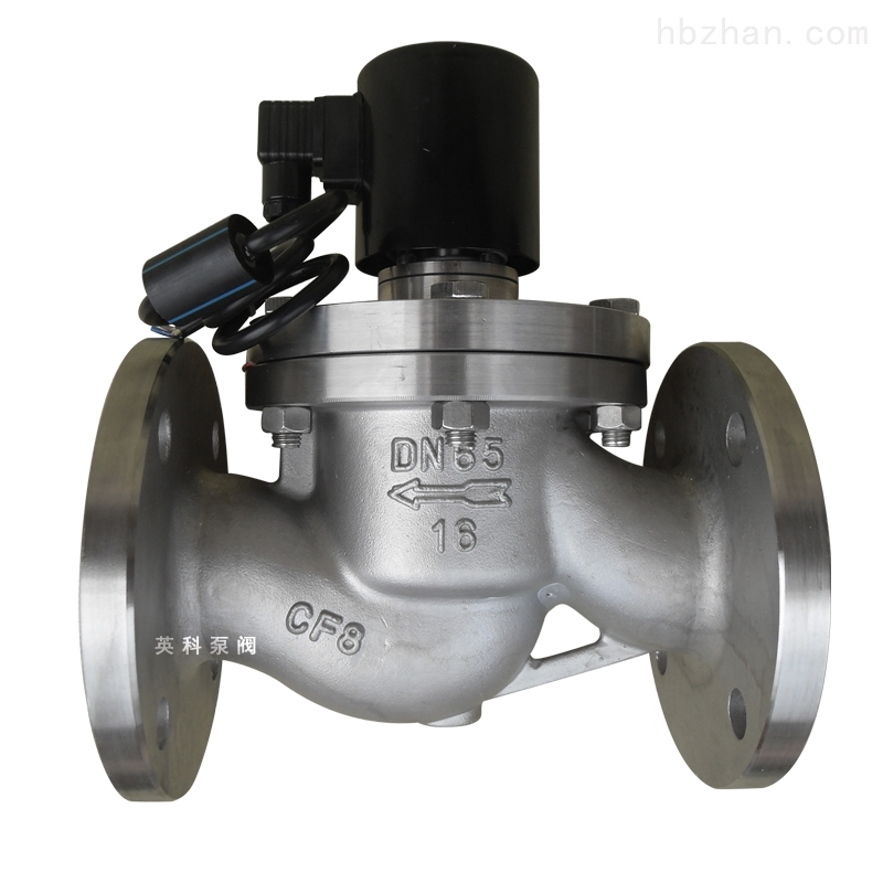 ZBSF-16P-DN65不锈钢电磁阀-永嘉县英科泵阀有限公司