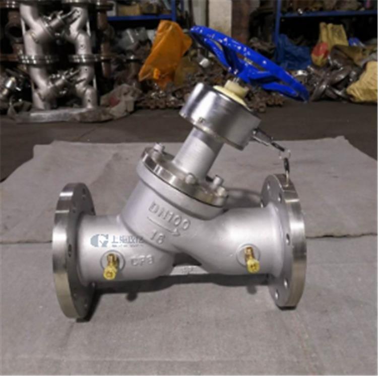 攻亿 SP45F-16P DN200不锈钢数字锁定平衡阀 304不锈钢材质-环保在线